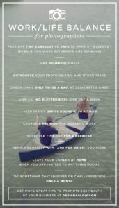 Business infographic : The Work/Life Balance: Tips For Photographers ...