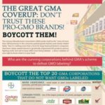 Food infographic - Boycott These Pro-GMO Brands - Infographic ...