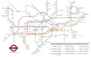 Educational infographic : Beautiful Image showing languages worldwide ...