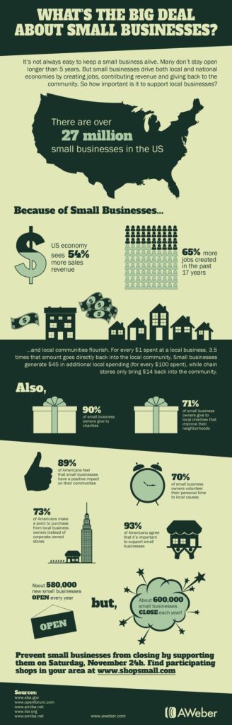 Business infographic : What's the Big Deal About Small Businesses? From ...