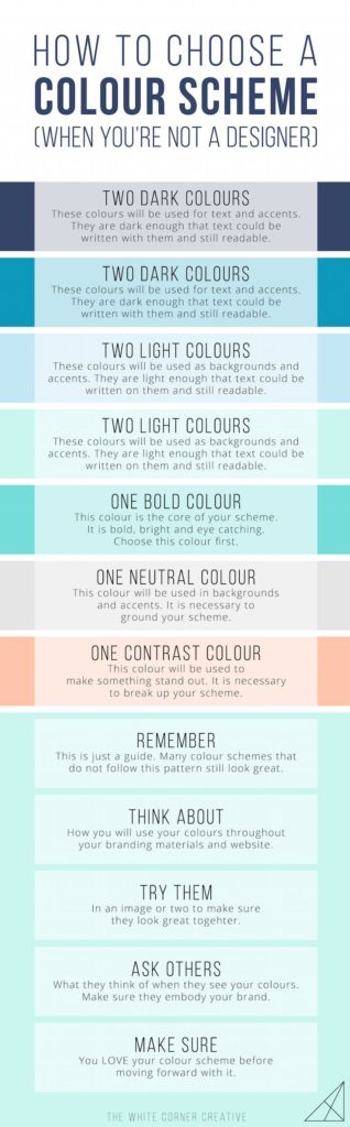 Psychology : Your colour scheme is the base of your entire visual brand ...