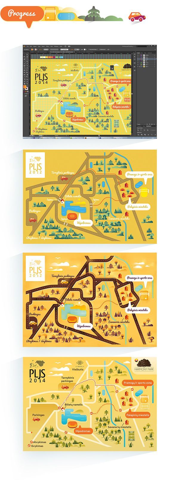 Food infographic - Food infographic Festival map on Behance ...