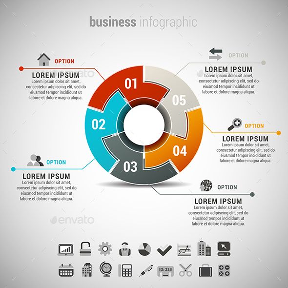 Business infographic : Vector illustration of business infographic. 23 ...