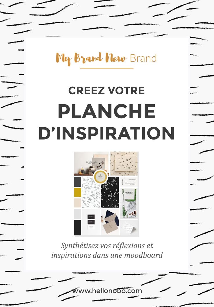 Business infographic : Créez votre Moodboard ou planche d'inspiration ...