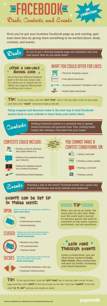 Business infographic : 3 Ways to Take Your Facebook Page to the Next ...