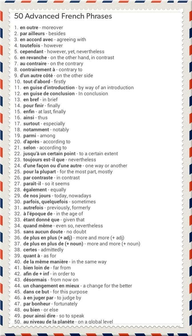 Educational infographic : J’aime cette phrases - #cette #francaise # ...