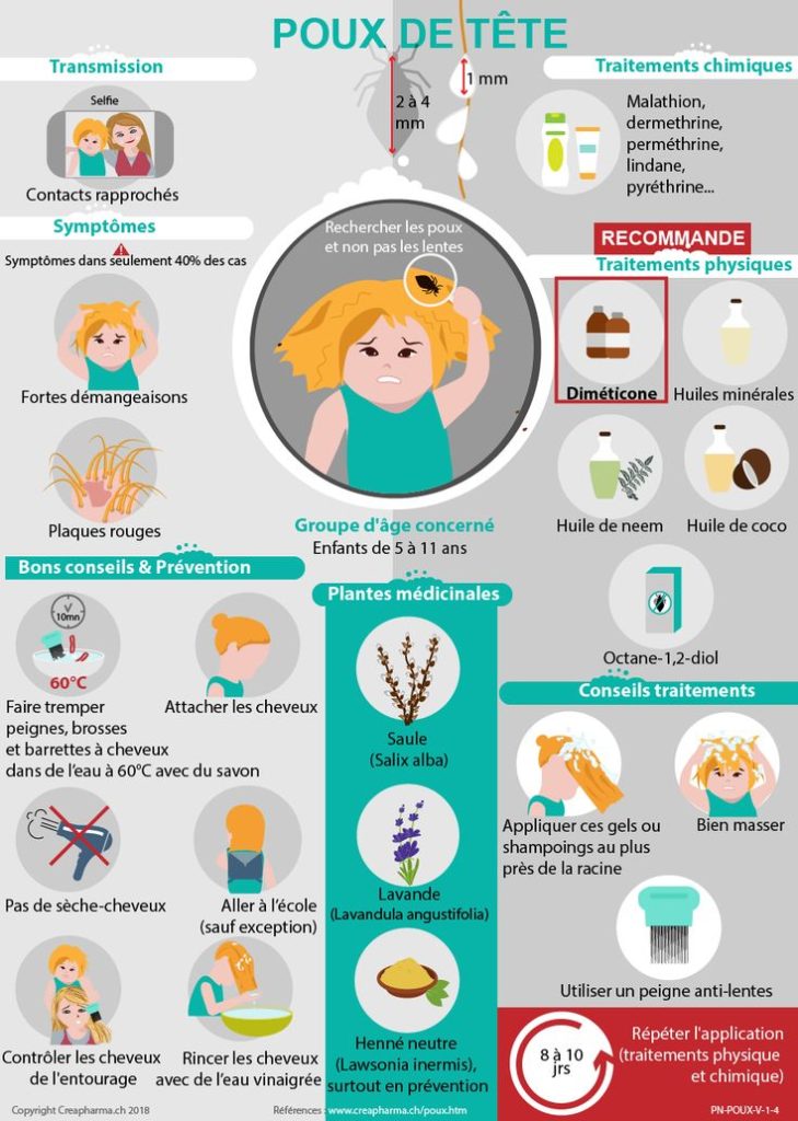 Medical infographic : Mieux comprendre les poux, notre nouvelle ...