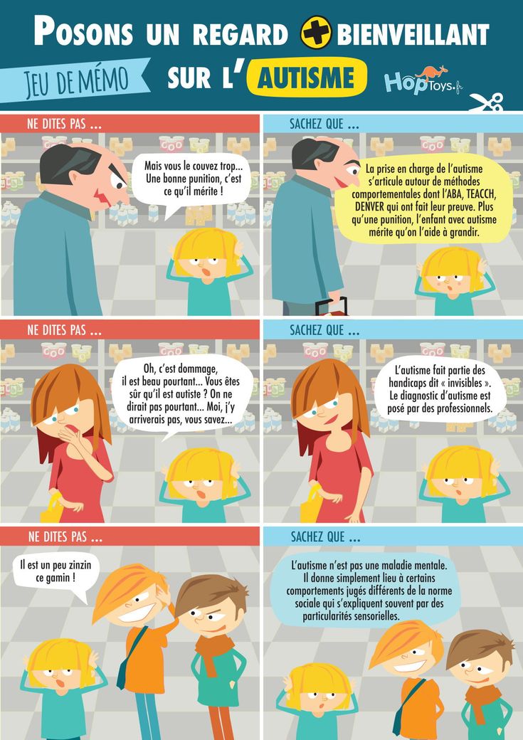 Educational infographic : Kit de sensibilisation à l'autisme ...