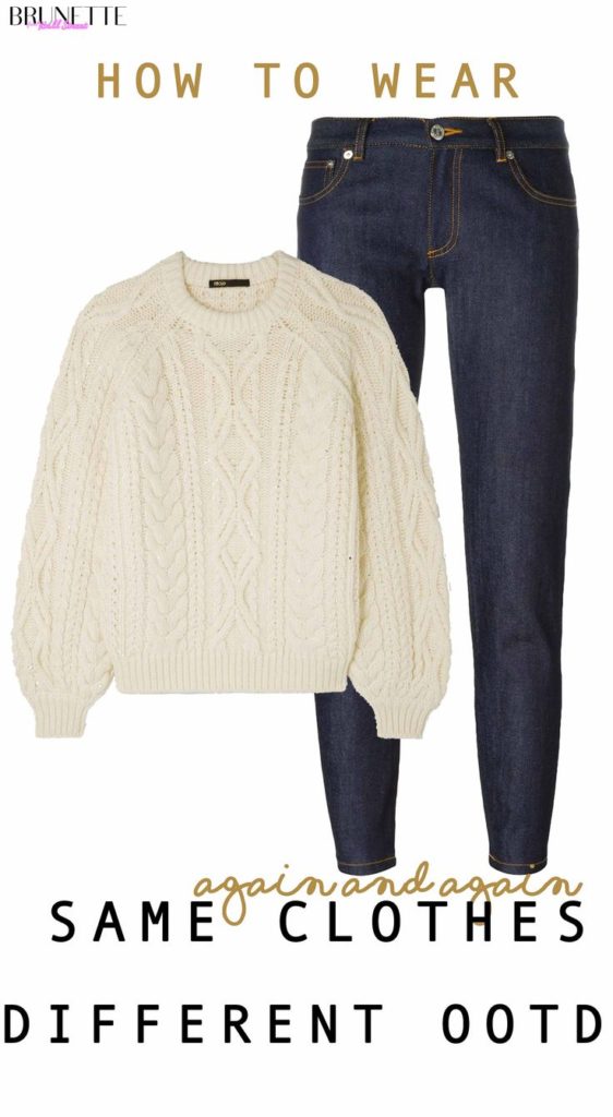 Fashion infographic : How to Wear Same Clothes on Repeat ...