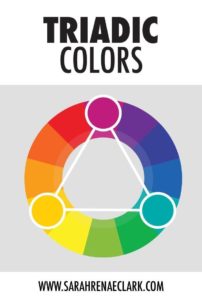 Psychology : Psychology : Triadic colors: This color scheme uses colors ...