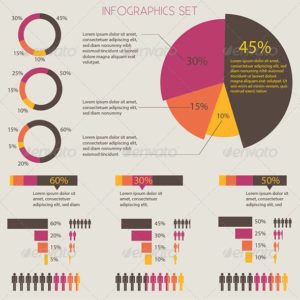 Statistics infographic : Infographisc Set – Vector – Infographics ...