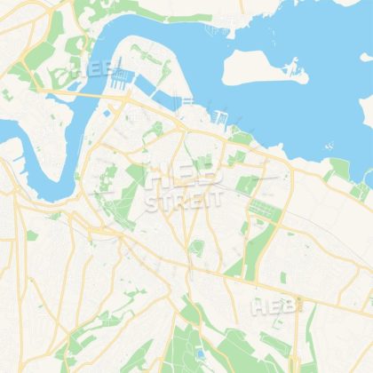 Travel infographic - Gillingham, England Vector Map - Classic Colors ...