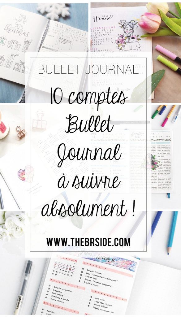 Travel infographic – Inspirations Bullet Journal : 10 comptes à suivre ...
