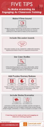 Educational infographic : 5 Tips to Make E-learning As Engaging As ...