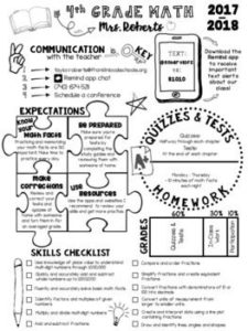 Educational infographic : Doodle Syllabus Template - 100% Editable with ...