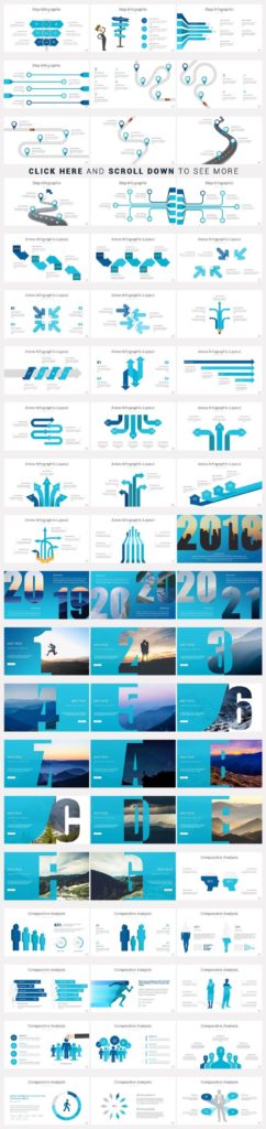 Travel infographic – Best Pack PowerPoint Template by OneGraph on ...