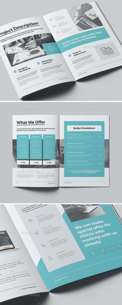 Business infographic : 30+ InDesign Business Proposal Templates ...