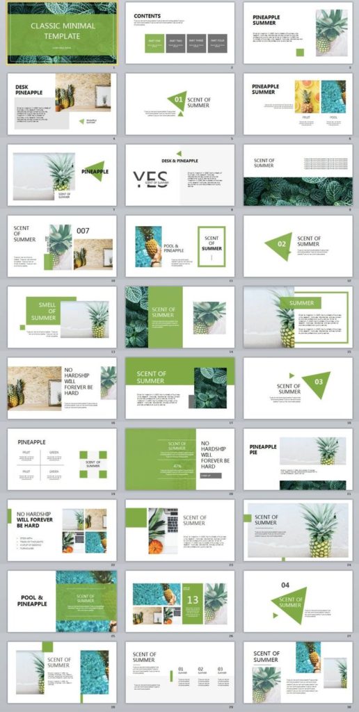 Business infographic : 31+ Best green fruit Design PowerPoint templates ...