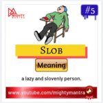 Educational infographic : Slob - English One Words - InfographicNow.com ...