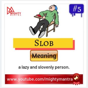 Educational infographic : Slob - English One Words - InfographicNow.com ...