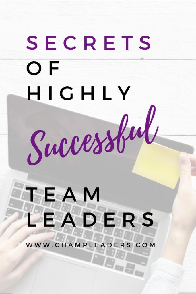 Management : Secrets of Highly Successful Team Leaders - InfographicNow ...