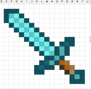spreadsheet pixel art – Google Sheets: Create Pixel Art – Teacher Tech ...