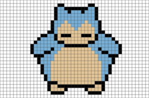 pokemon pixel art grid – Pixel Art, 8-Bit Art, Lego Art ...